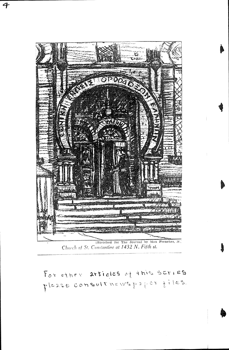 Historic doorways of Milwaukee | Newspaper Article/Clipping | Wisconsin ...