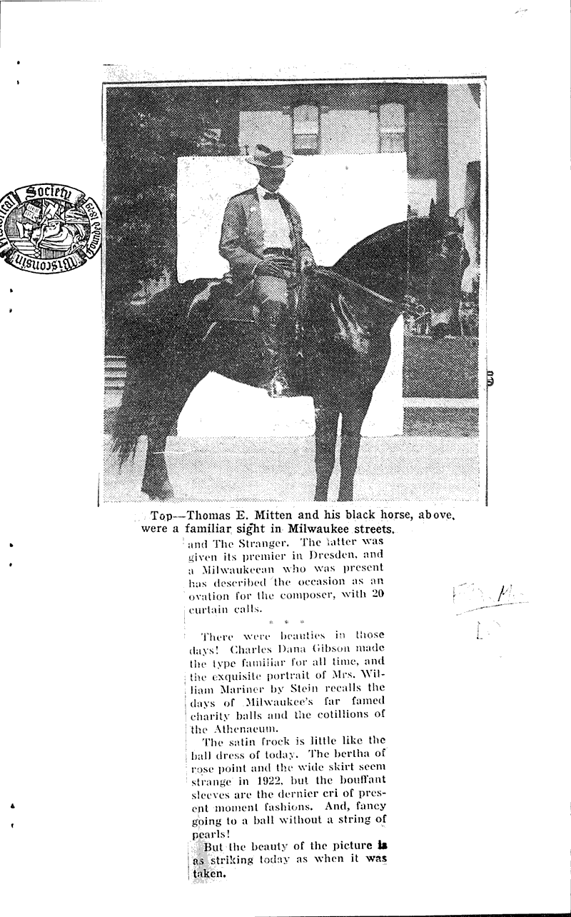 Do you remember when | Newspaper Article/Clipping | Wisconsin ...