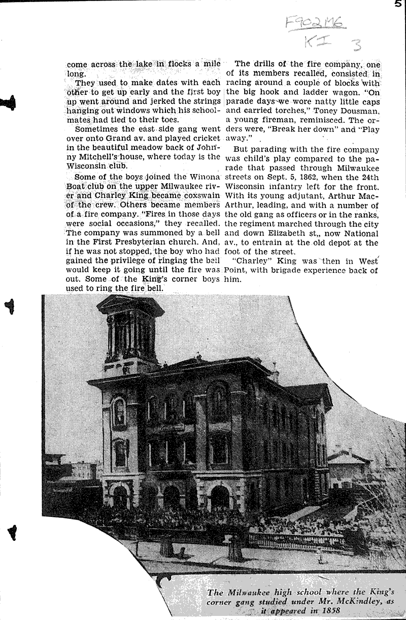 Graduates of the king's corner gang | Newspaper Article/Clipping ...