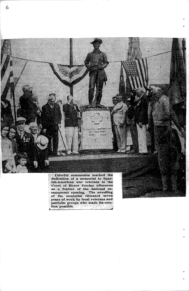 Glimpses of Spanish War veterans' invasion of city | Newspaper Article ...