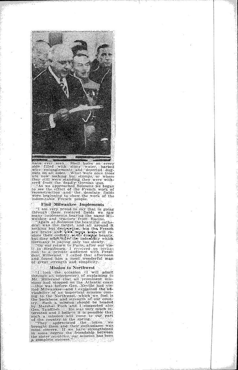 City famed abroad, Milwaukeeans find | Newspaper Article/Clipping ...