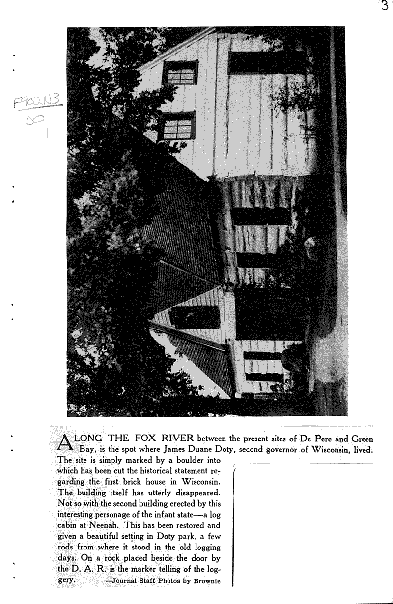 Old Loggery is being restored | Newspaper Article/Clipping | Wisconsin ...