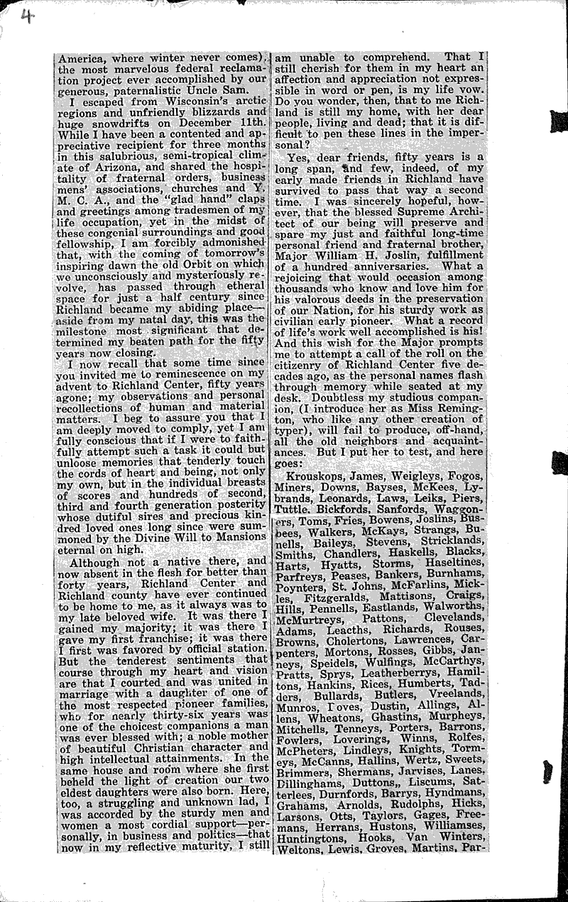 Turns back memory's page a half century | Newspaper Article/Clipping ...