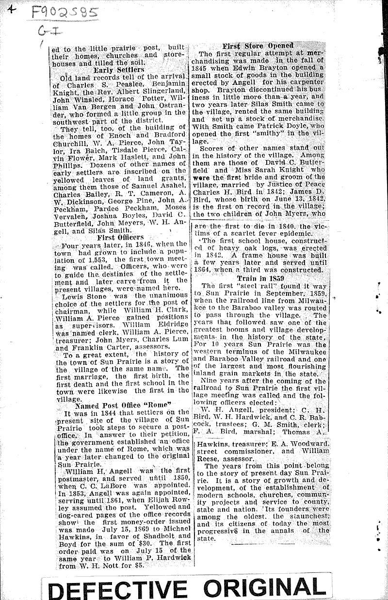 Find new friendship village of substantial, kindly people | Newspaper ...