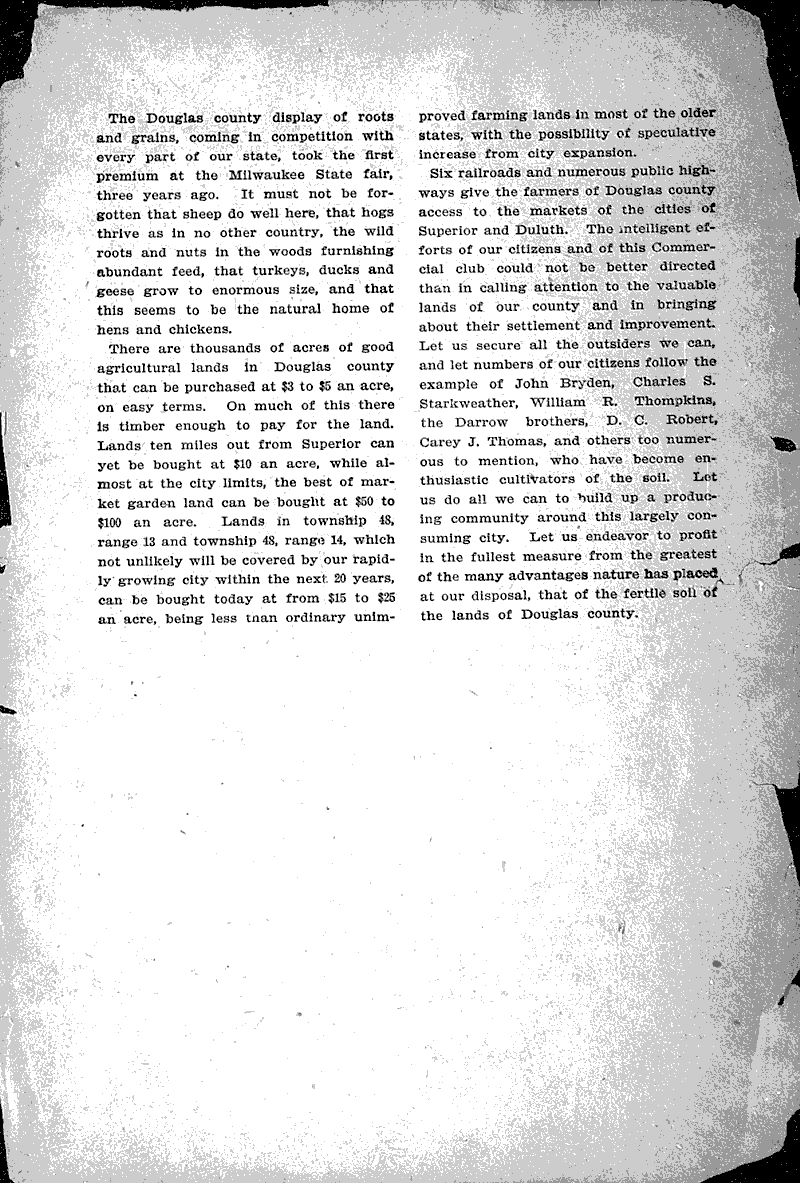Leader leaflet | Newspaper Article/Clipping | Wisconsin Historical Society