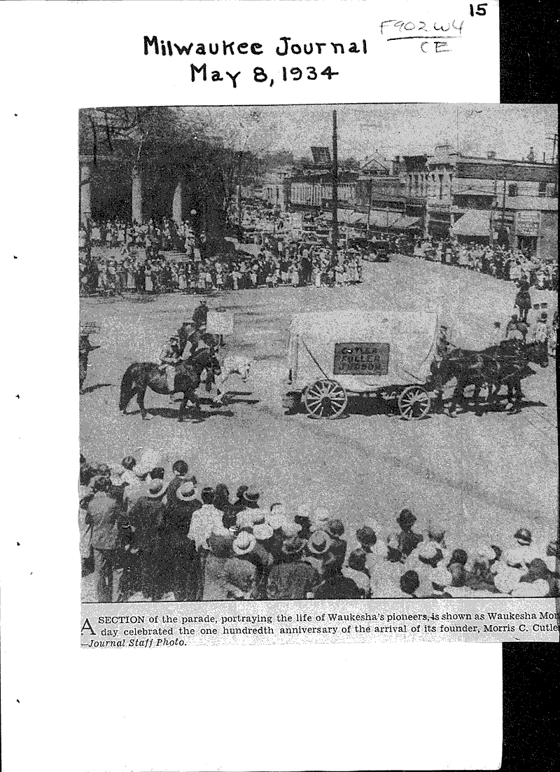 Waukesha celebrates 100th birthday | Newspaper Article/Clipping ...