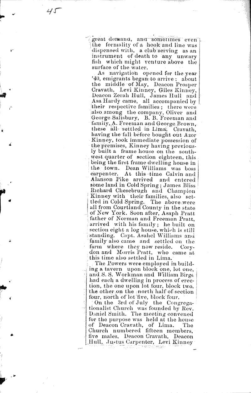 Reminiscences of Whitewater | Newspaper Article/Clipping | Wisconsin ...