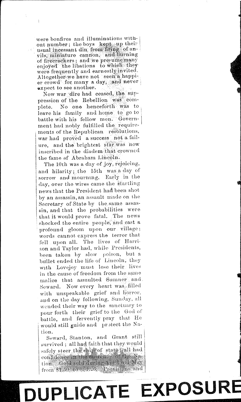 Reminiscences of Whitewater | Newspaper Article/Clipping | Wisconsin ...