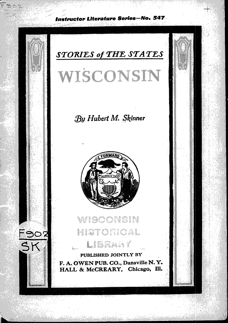 Stories of the states - Wisconsin | Newspaper Article/Clipping ...