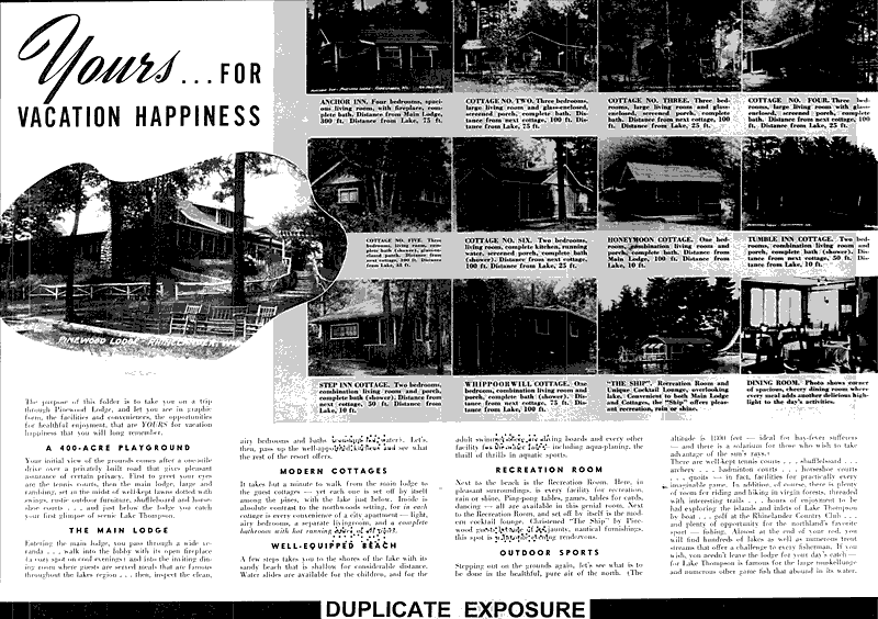 Pinewood Lodge | Newspaper Article/Clipping | Wisconsin Historical Society